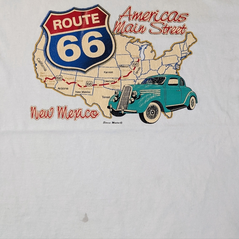 Vintage Route 66 America's Main Street New Mexico T-S… - Gem